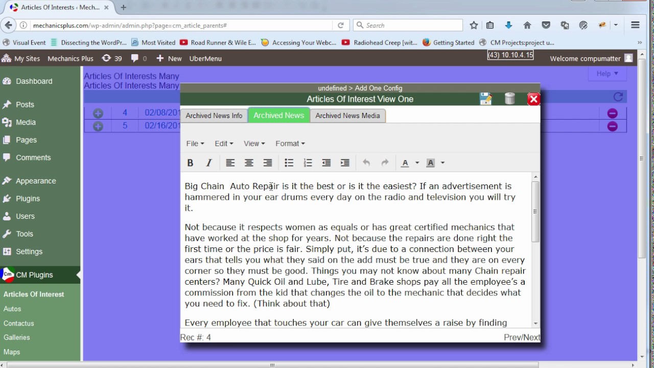 TinyMCE Dropdowns not dropping