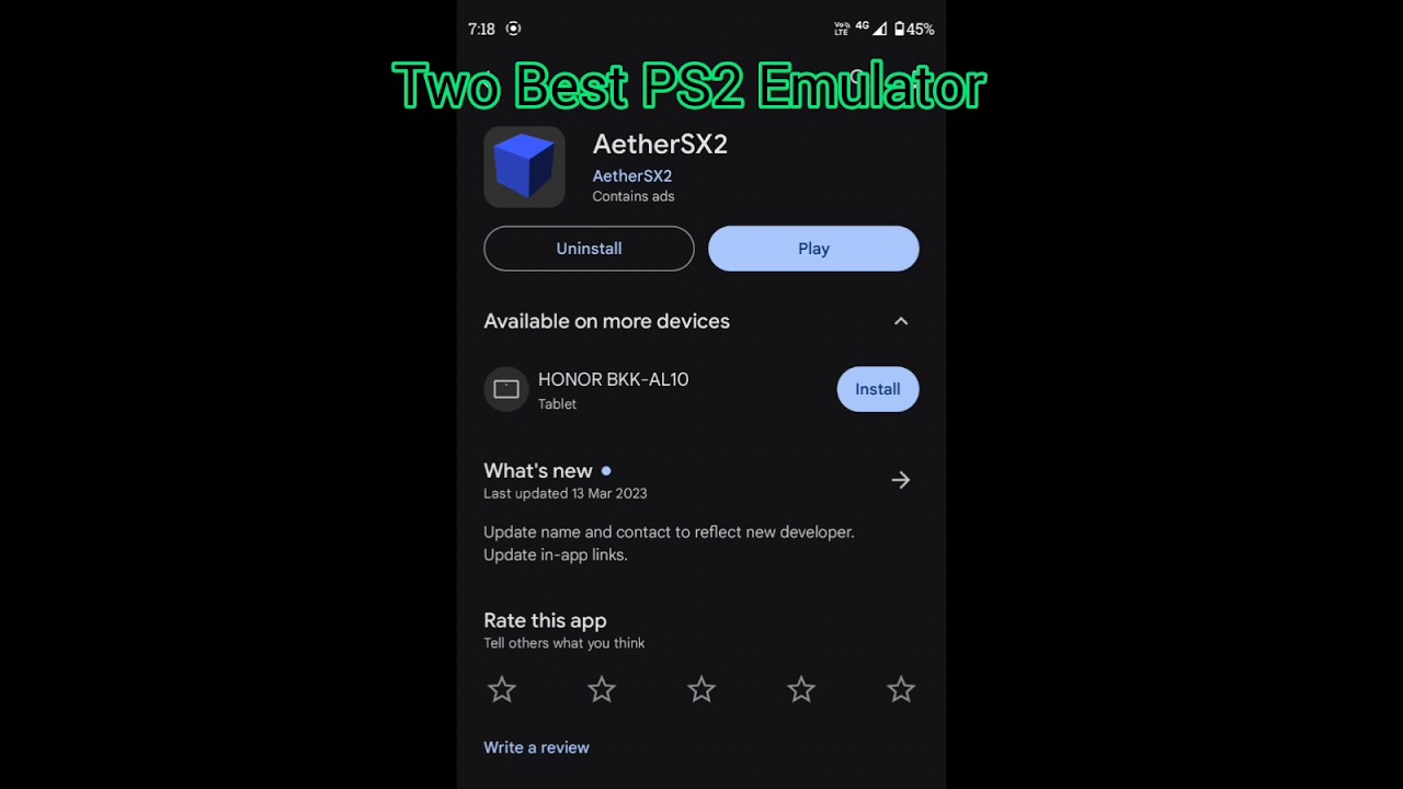 Two best PS2 Emulators for Android | #aethersx2 #damon #damonpro #ps2_emulator #urban_reign #gow2