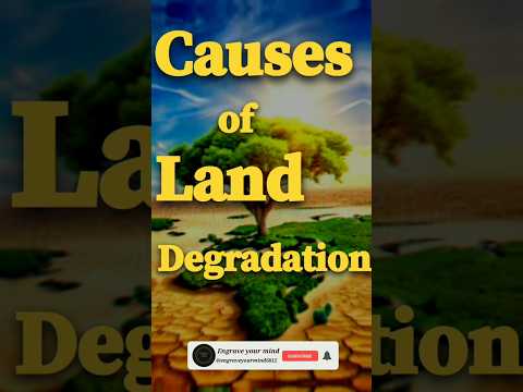 What are the causes of Land Degradation | Resource and Development |#landdegradation #class10 #viral