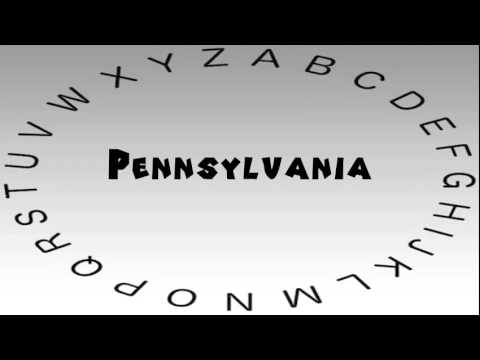 How to Say or Pronounce Pennsylvania