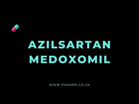 How to pronounce Azilsartan medoxomil