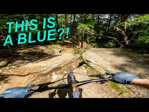 These Blue Trails Are SICK!! | Beech Mtn Bike Park 2023