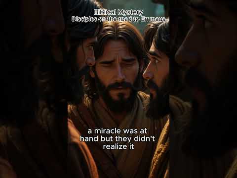 Biblical Mystery : Jesus Accompanies His Disciples to Emmaus