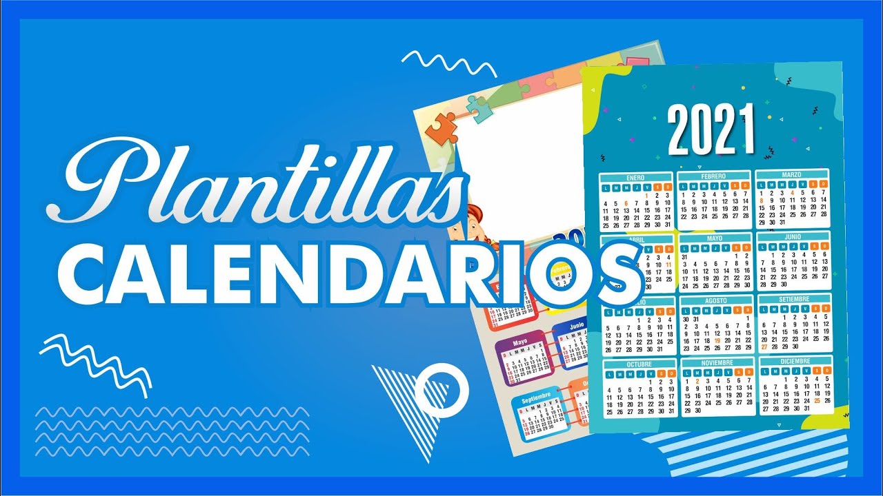 Calendario 2025 PSD - EDITABLES  para imprimir ¡Gratis!