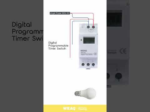 Single Phase Wiring: The Essential Role of a Digital Time Switch for Lighting.
