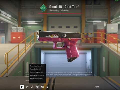 Steam Community :: Video :: CS2 Glock-18 Gold Toof MW (Unbox)