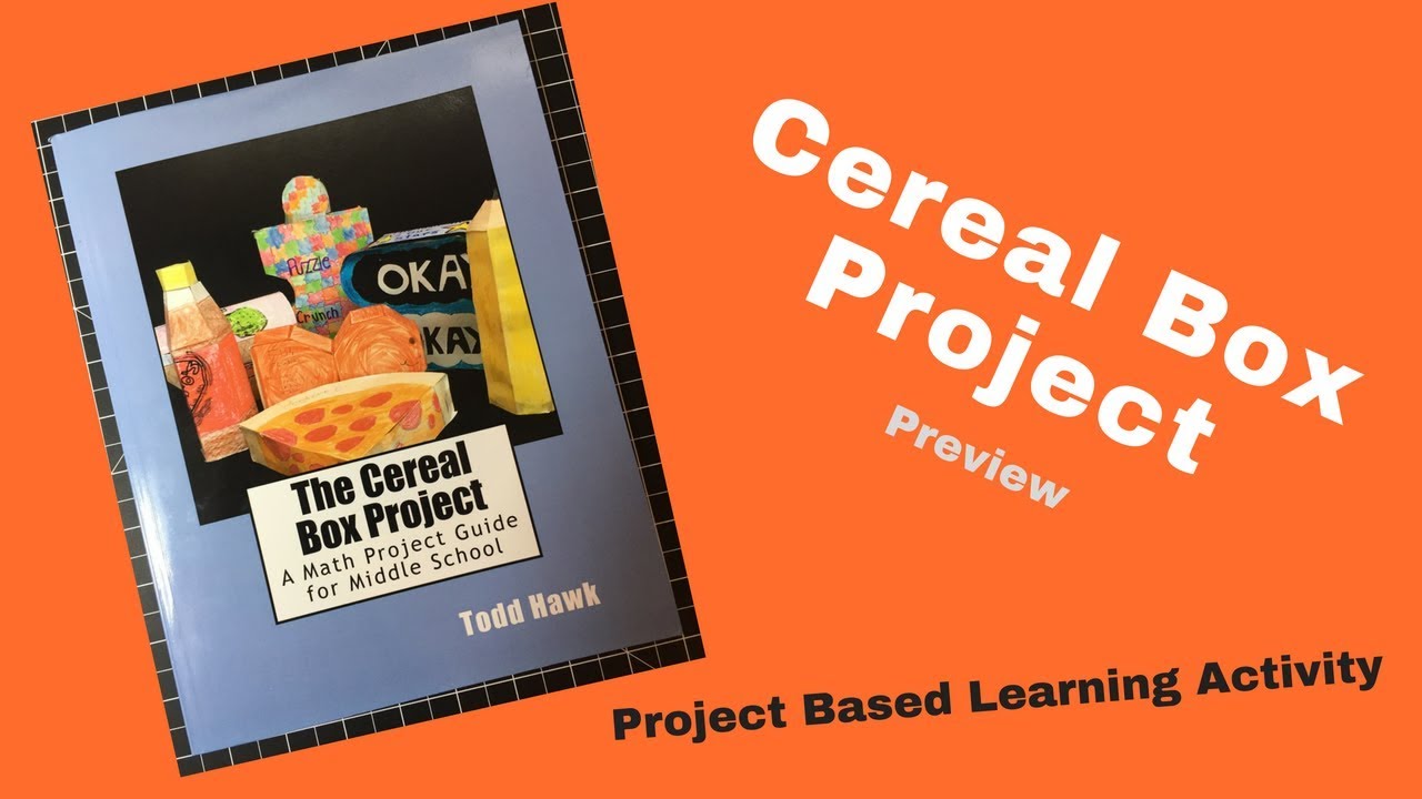 Project Based Learning - The Cereal Box Project  (Preview)