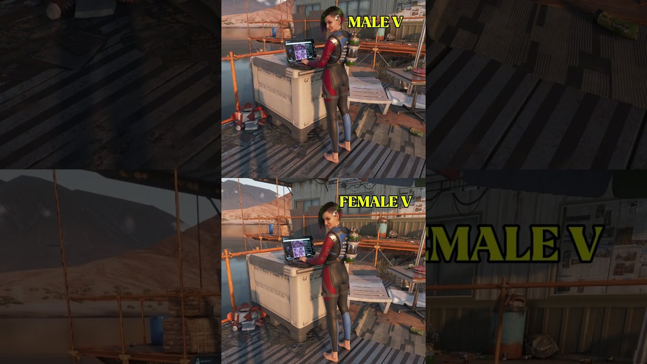 Flirting With Judy - Male V vs Female V