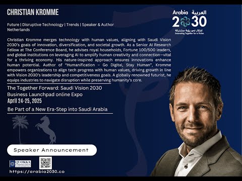 The Future of AI & Digital Transformation: Christian Kromme on Saudi Arabia's Vision 2030