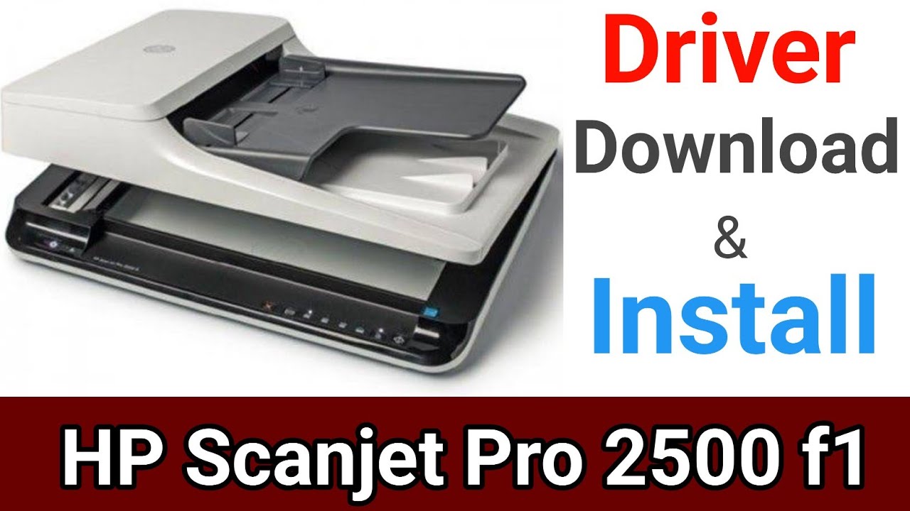 How to Install HP Scanjet Pro 2500 f1 Scanner Easily