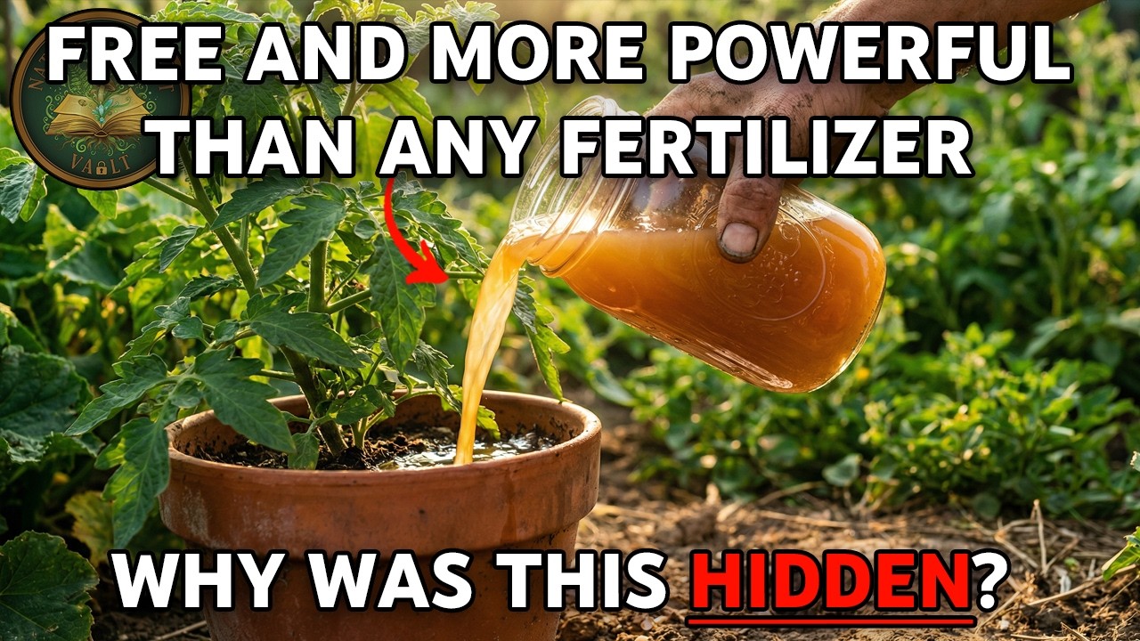 This Free Kitchen Trick Replaces All Fertilizer FOREVER. Why Don't YOU Know About It?
