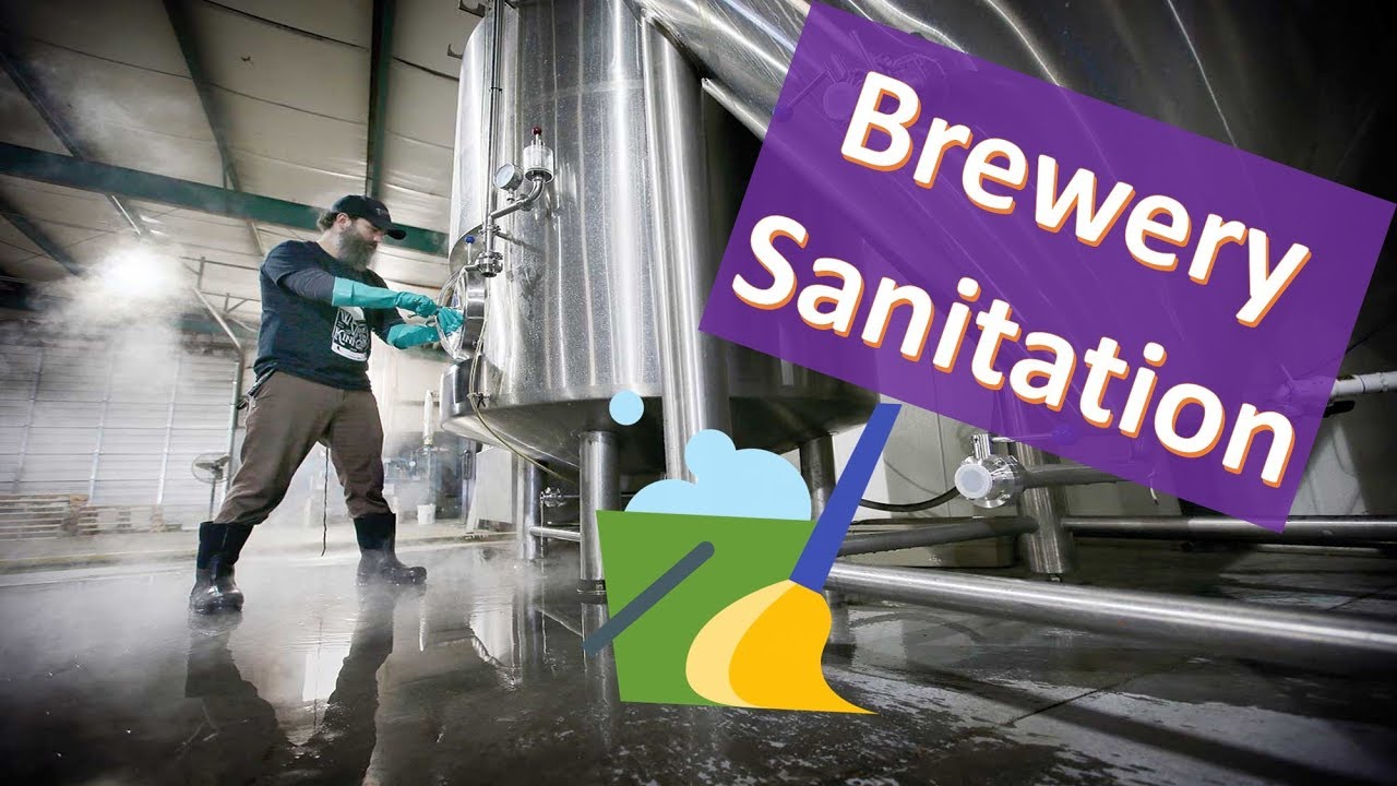 Brewing Sanitizing -- Beer Industry and Homebrewing SCIENCE