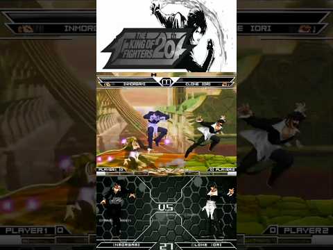Inmorgami vs clone iori 100 % combo fight part 1 #kof #mugen #inmorgami