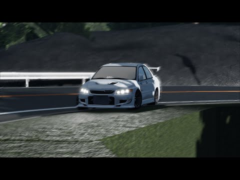Otsuki 2:57 Downhill Evo 9 Midnight Racing Tokyo