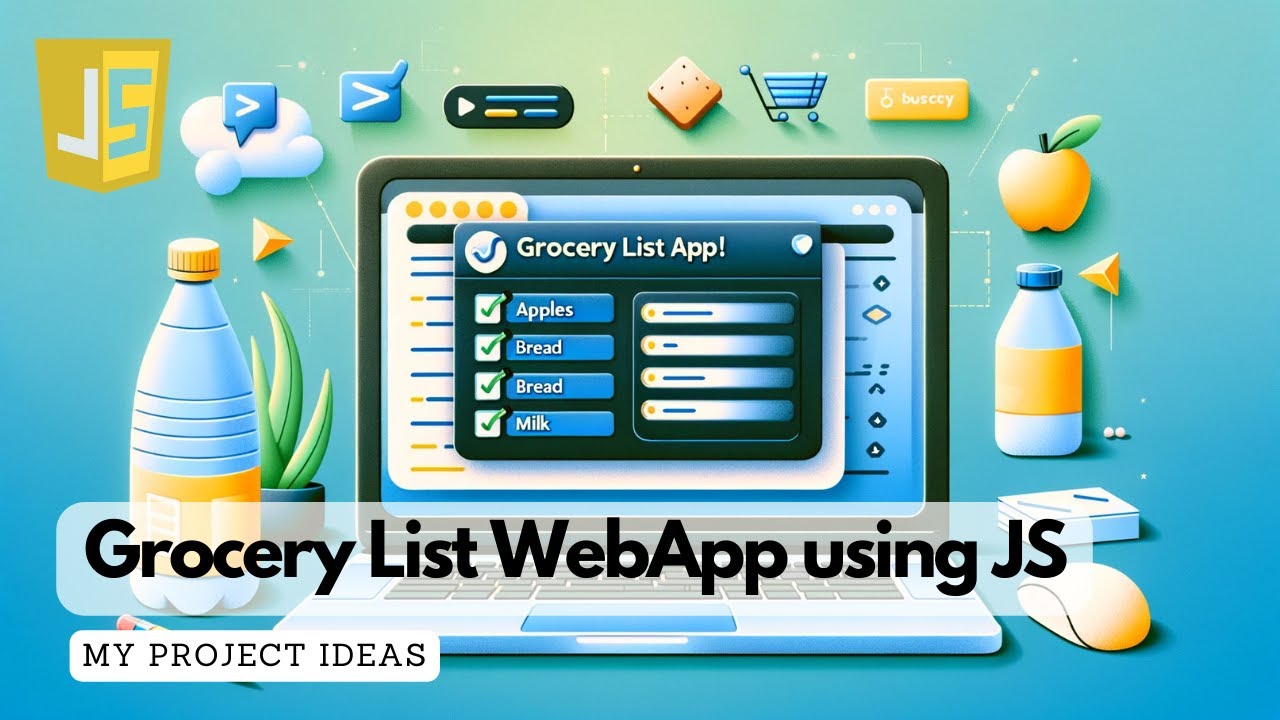 Grocery List using JavaScript | HTML & CSS | JavaScript Projects