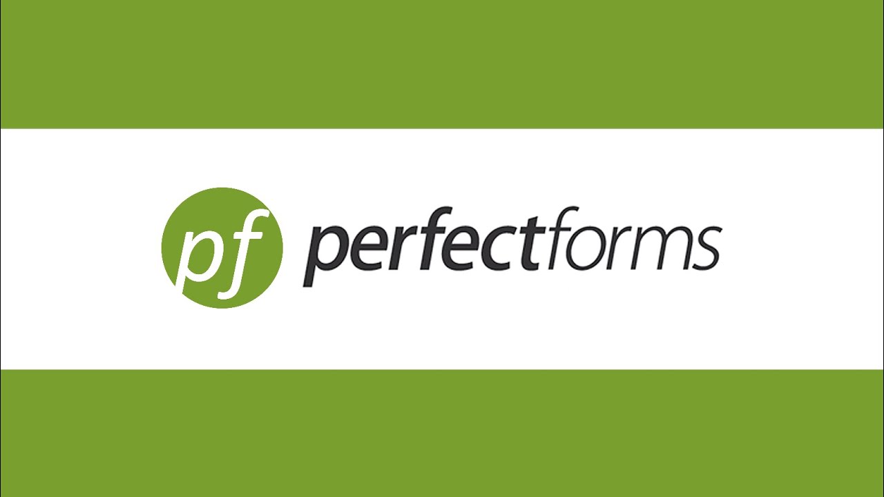 PerfectForms™ Form Designer Tour