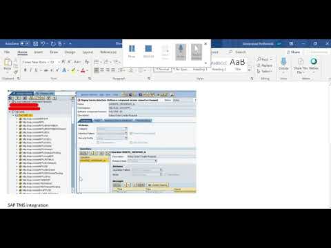 How to Find Standard Service Interface Objects for SAP PI SAP TMS and others integration