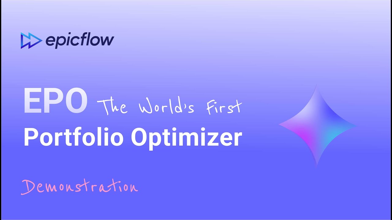 EPO: The World’s First Value Optimised Portfolio Engine