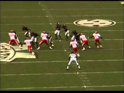 Brandon Brinkley #21, CB, UH @ MSU (Clip 1 of 5)