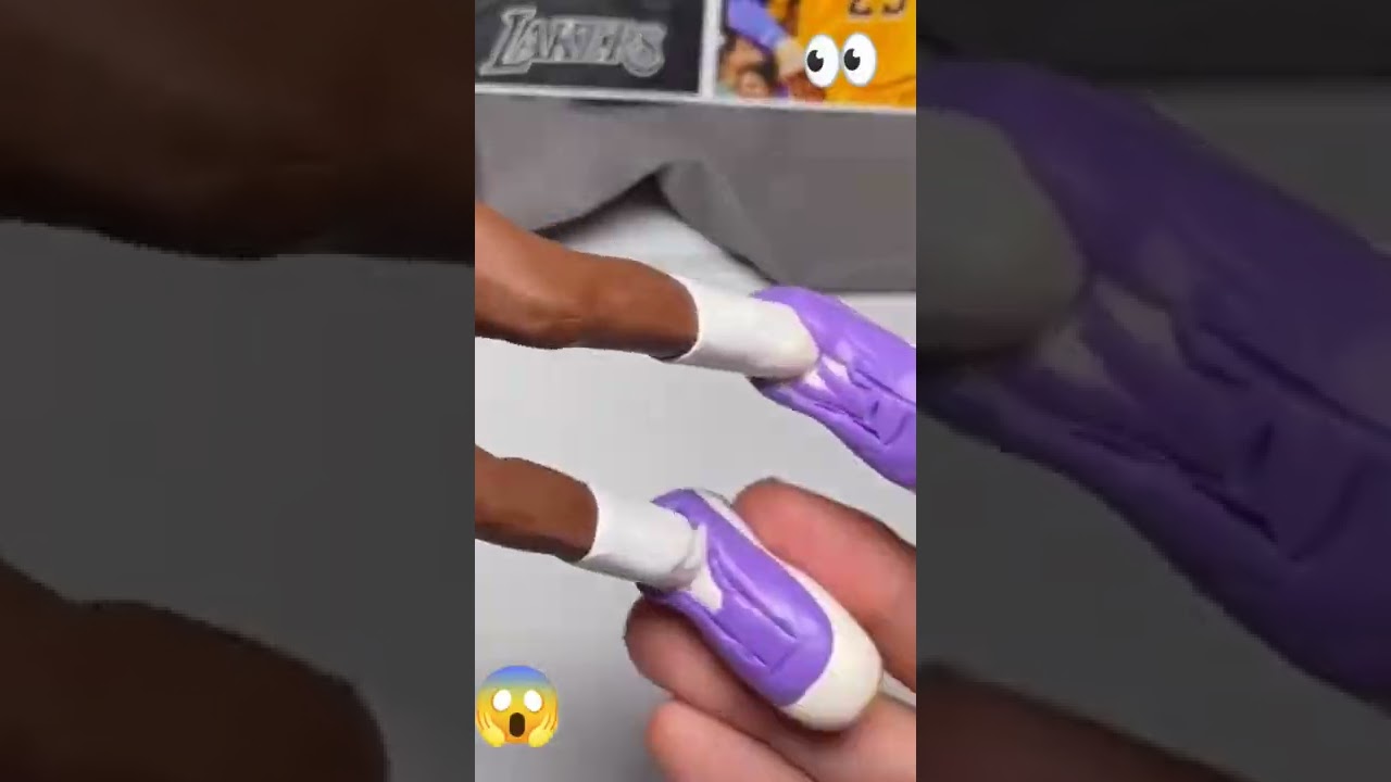 Sculpting LeBron James handmade from polymer clay #Shorts