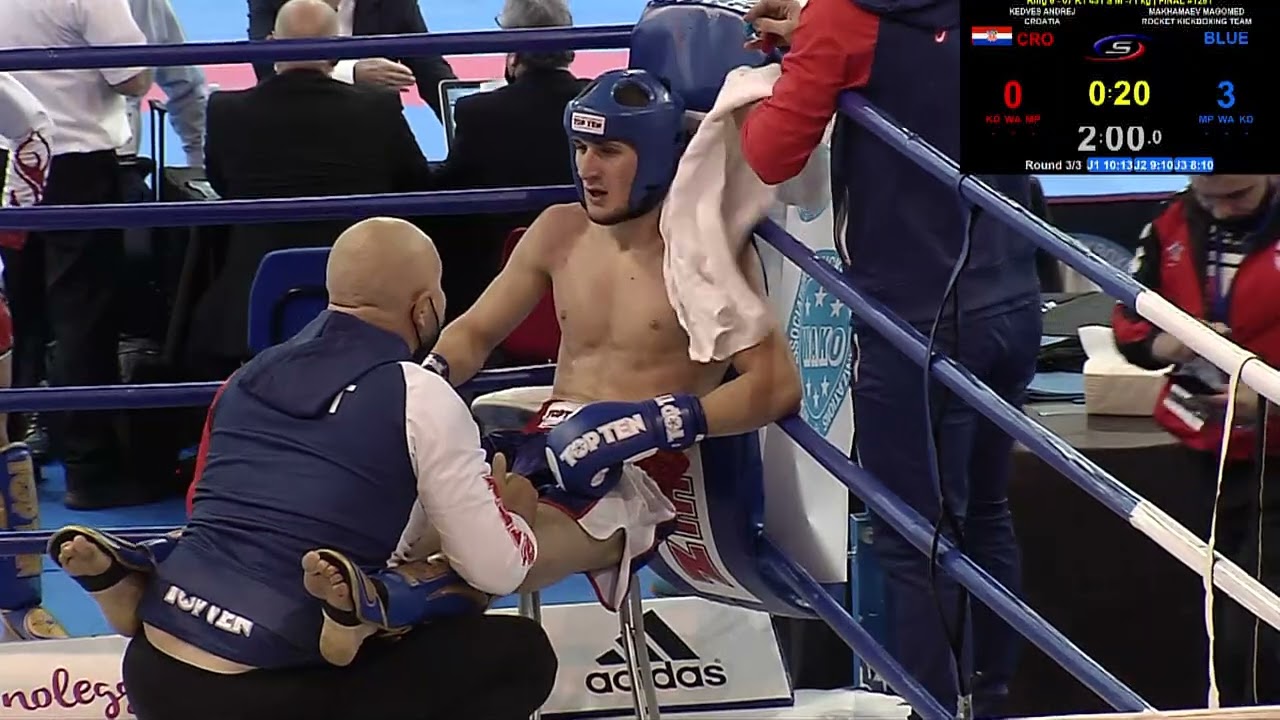 Andrej Kedves v Magomed Makhamaev   71kg K1 WAKO World Championships 2021