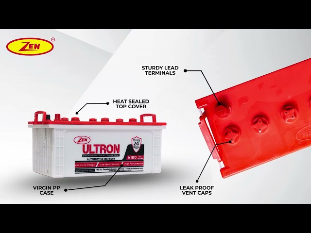 Automotive Batteries - ZEN N90 (12.0 Volts 90Ah) Lead Acid Battery ...
