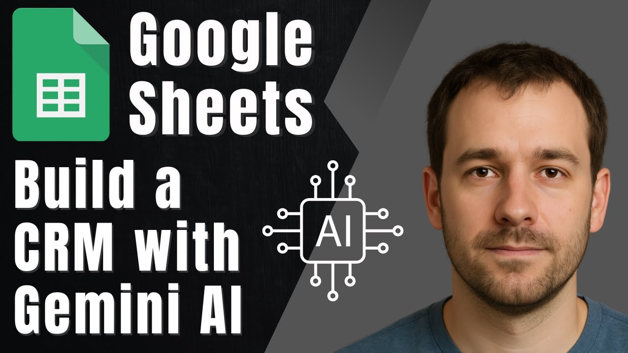 Create a CRM with Google Sheets + Gemini AI (2025 Smart Workflow Tutorial)