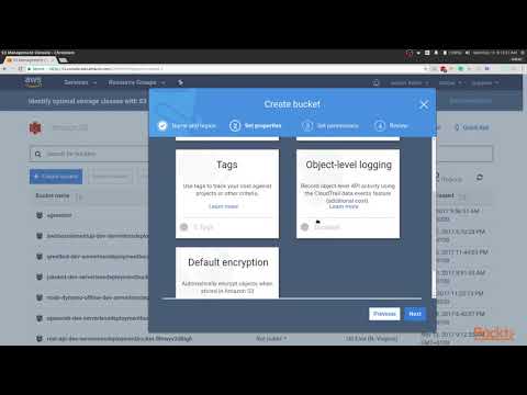 Learn Serverless JavaScript by Example Creating an S3 Bucket for Storing Images | packtpub com ...