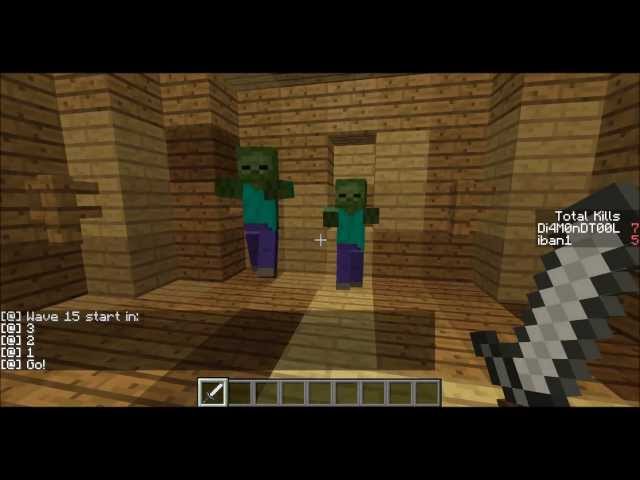 [MINI GAME] ZOMBIE APOCALYPSE [Please diamond] Minecraft Map