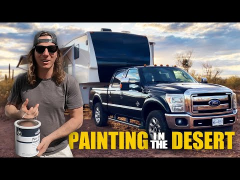 Fresh Paint Job on the 5th wheel | RV Vlog 277
