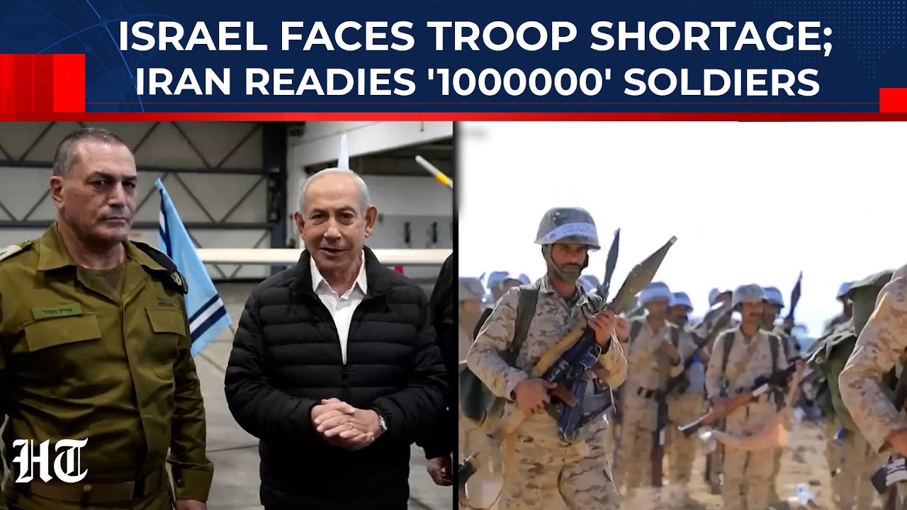 Israel Army Chief Panics Over Troop Shortage As Iran Prepares '1 Million' Soldiers For War| Gulf| US