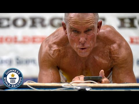 Man Breaks Guinness World Record for Plank Hold After 8 Hours