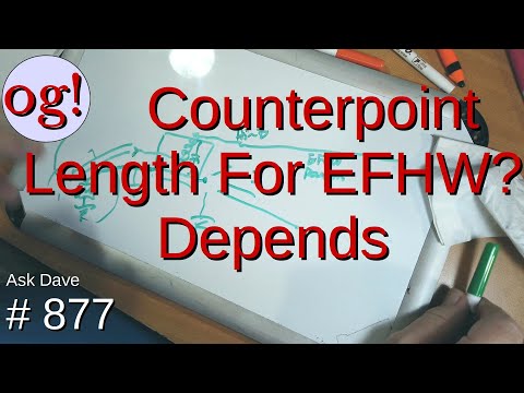 Counterpoise Length For EFHW? Depends (#877)