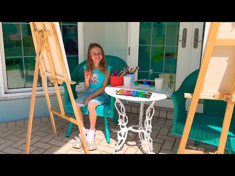 Nastya học vẽ và các truyện hay cho bé bằng tiếng Việt
