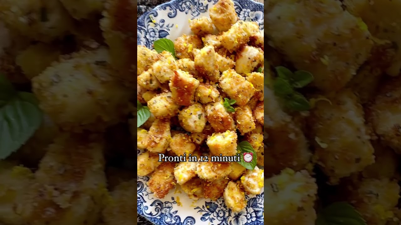 La RICETTA dei #BOCCONCINI di #POLLO pronti in 12 minuti e nel sito TAVOLARTEGUSTO.IT