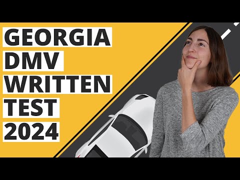 Georgia DMV Written Test 2024 (60 Questions with Explained Answers)