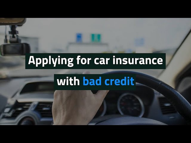Car insurance for bad credit | Compare cheap quotes now