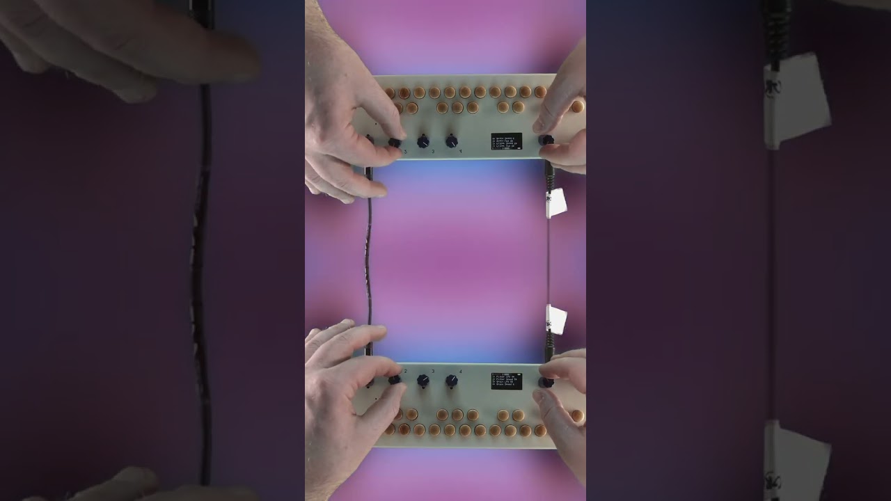 Improvising on the Organelle with my Snowgrains patch