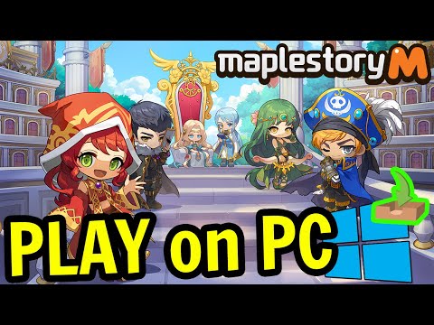 🎮 How to PLAY [ MapleStory M ] on PC ▶ DOWNLOAD and INSTALL Usitility2