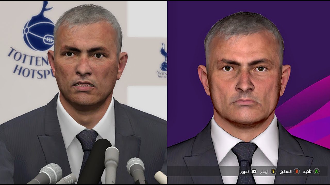 Jose Mourinho face pes 17 | Bebo Facemaker