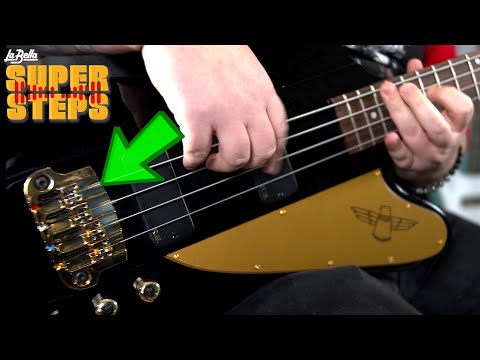 La Bella SS45 Super Steps Bass Strings | Reverb