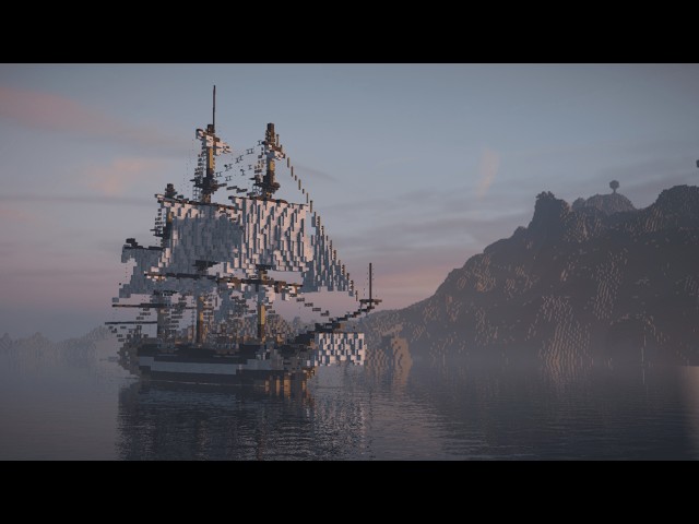 FRIGATE SUPERIOR minecraft ship | survival friendly Minecraft Map