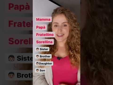 Practice your Italian ๐ฎ๐น - Family members