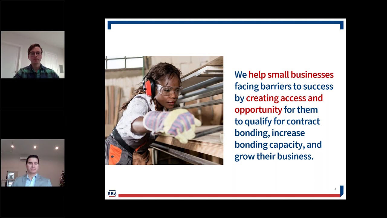 SBA Surety Bond Program Overview