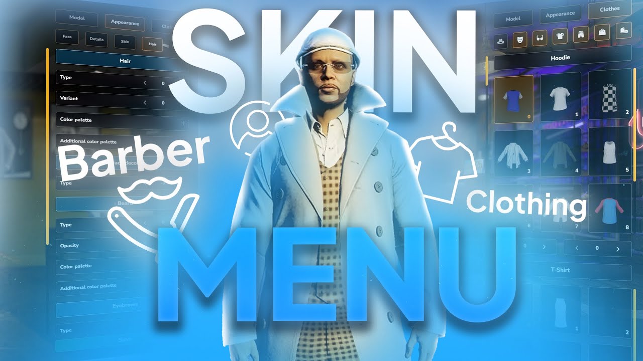 Appearance Menu for FiveM | Character Creator  Script