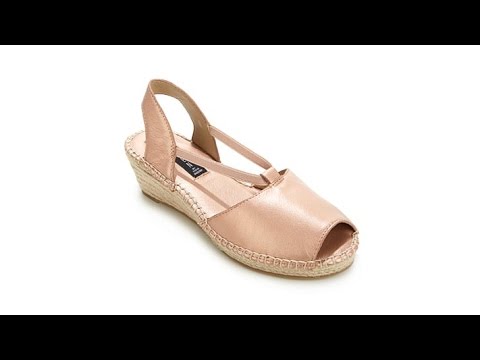 Steven by Steve Madden "Izzi" Leather Espadrille Wedge