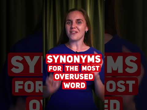 STOP Saying 'GOOD': English Synonyms