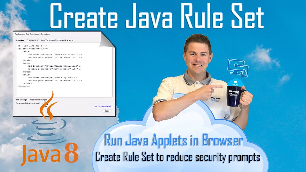 Oracle Java - Create Java Rule Set (5/7)