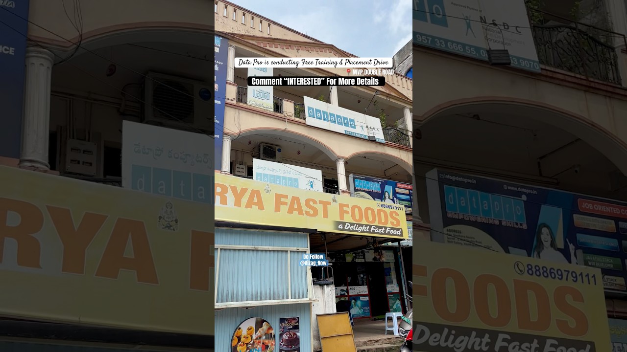 Free Training & Placement Drive Vizag | Jobs in Top Companies 2025 | Datapro MVP Colony #vizagnow