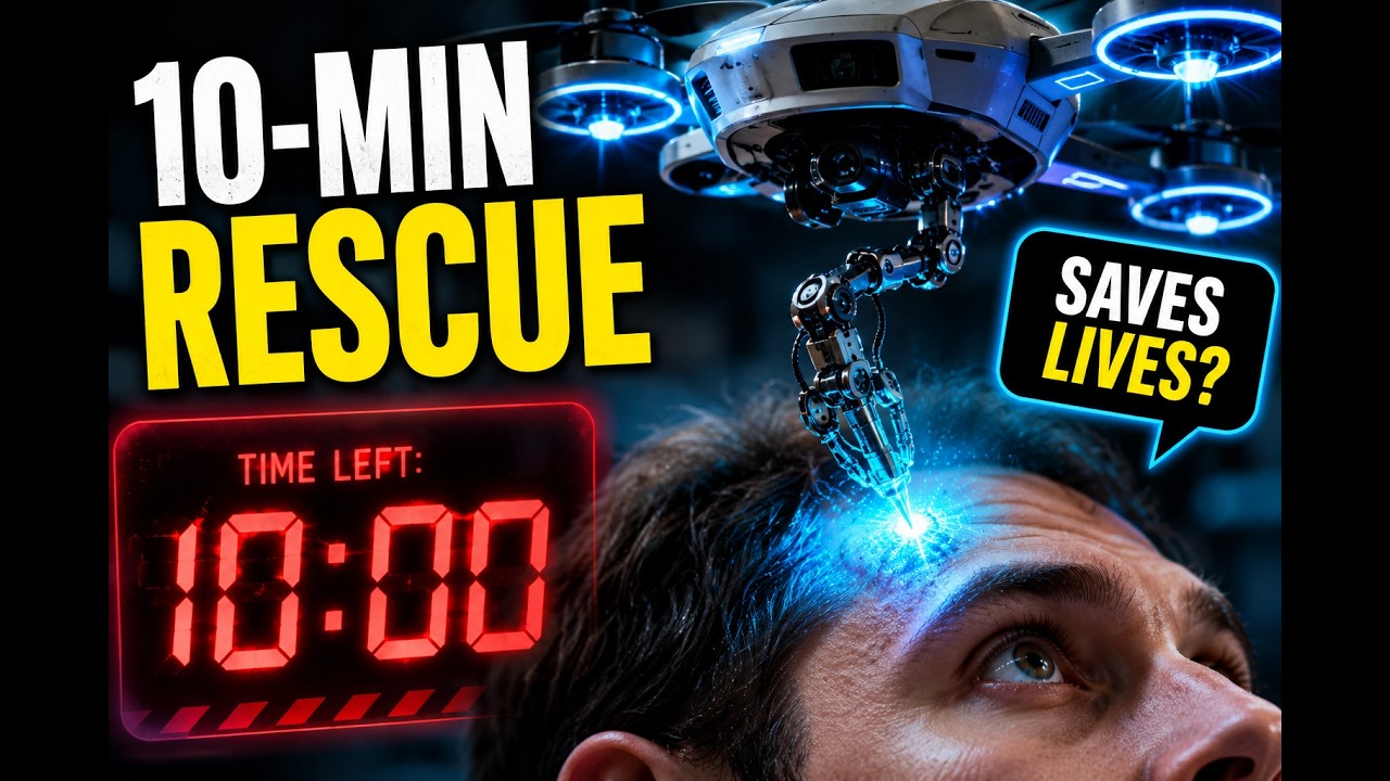 Shocking: Drone Surgeon Fixes Your Brain in 10 Minutes — The Future